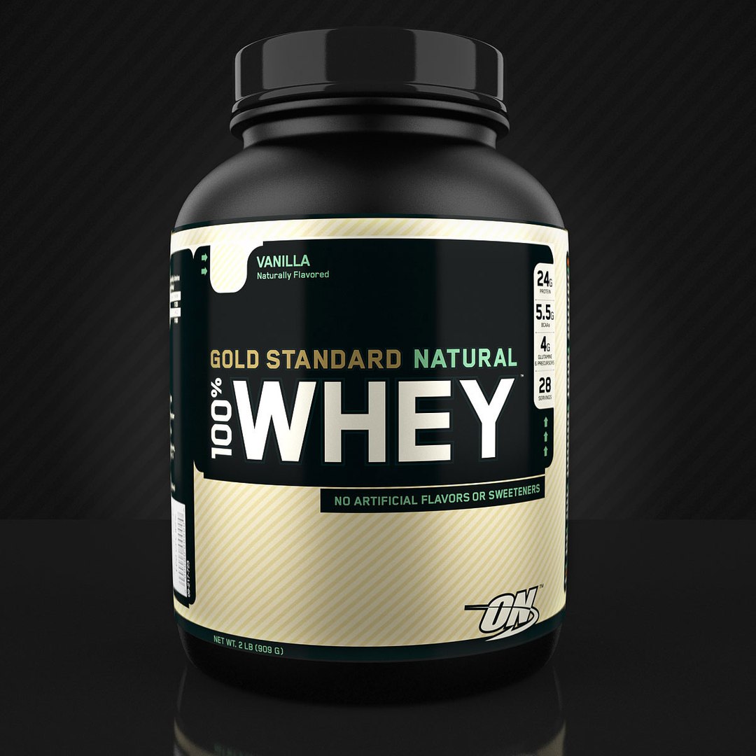 3d Optimum Nutrition Supplements Model
