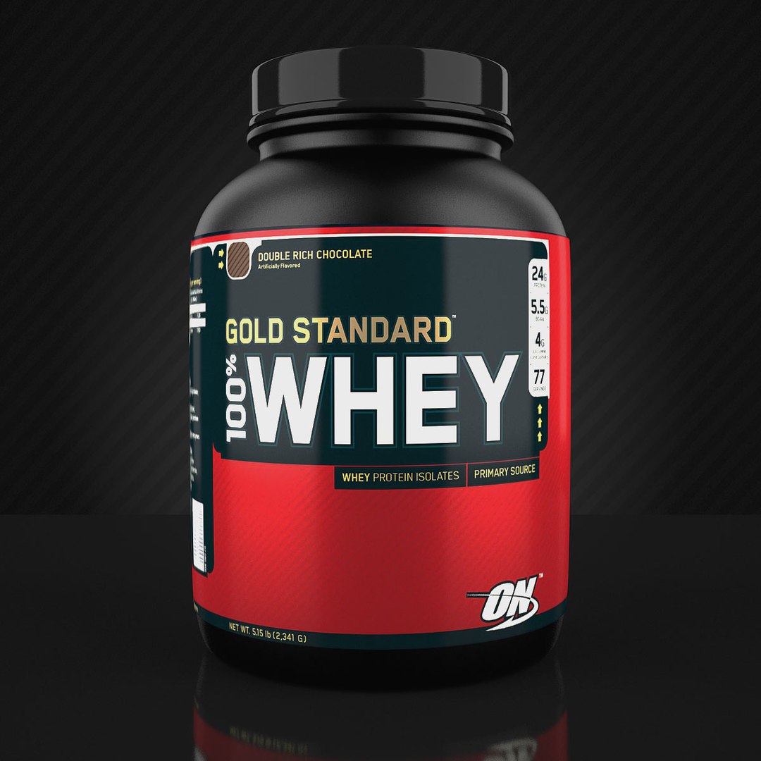 3d Optimum Nutrition Supplements Model