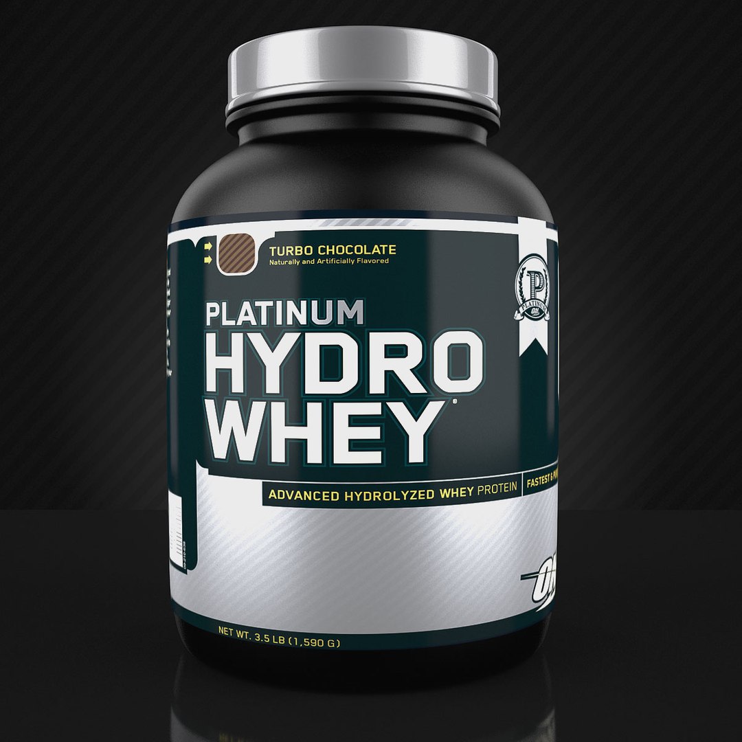 3d Optimum Nutrition Supplements Model