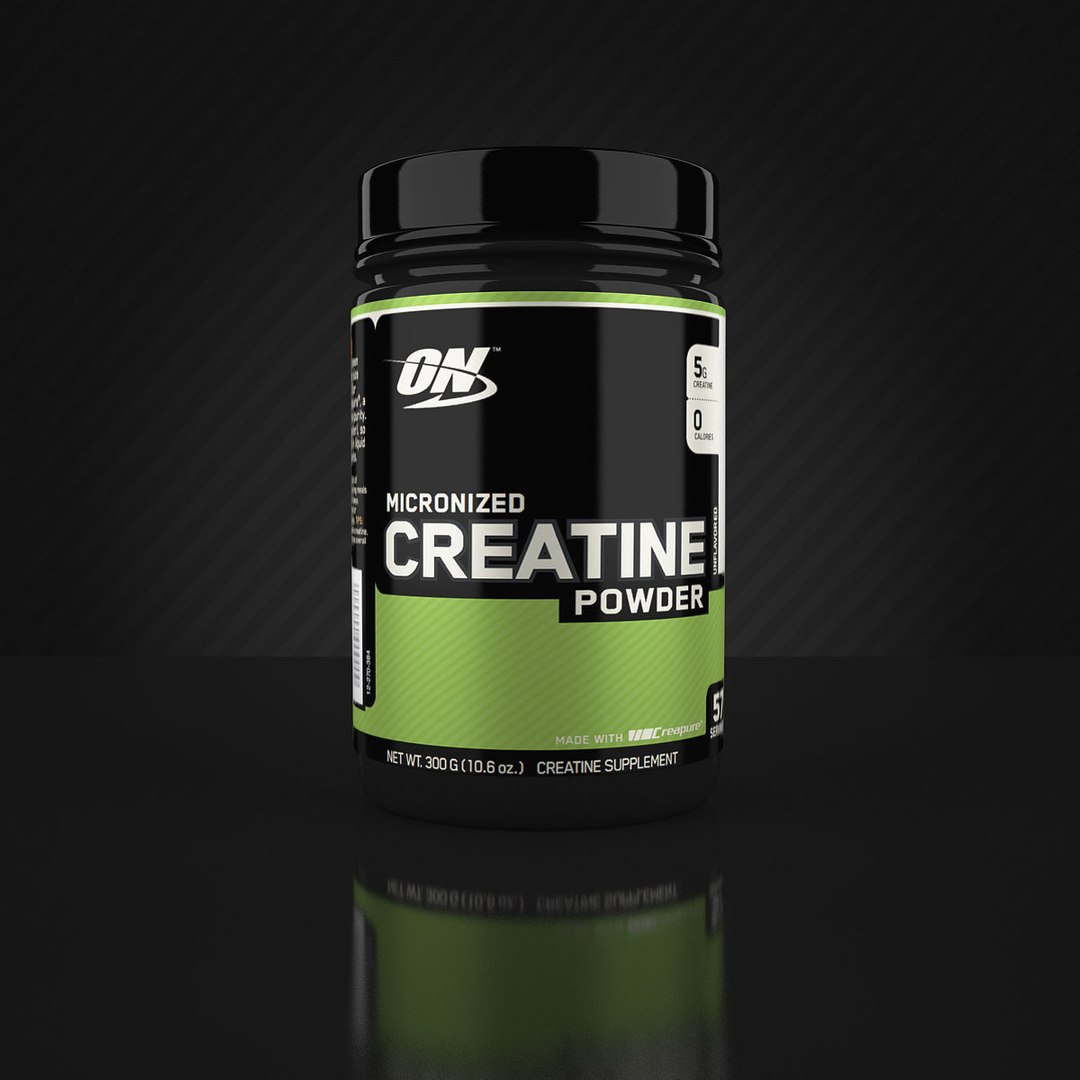 3d Optimum Nutrition Supplements Model