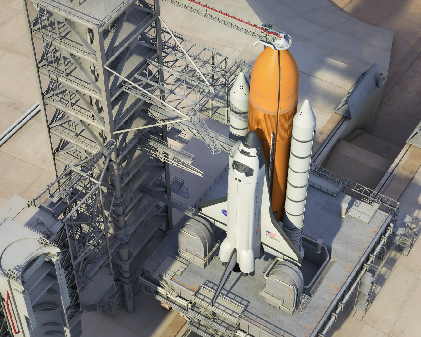 Launch Complex 39a 3d Max