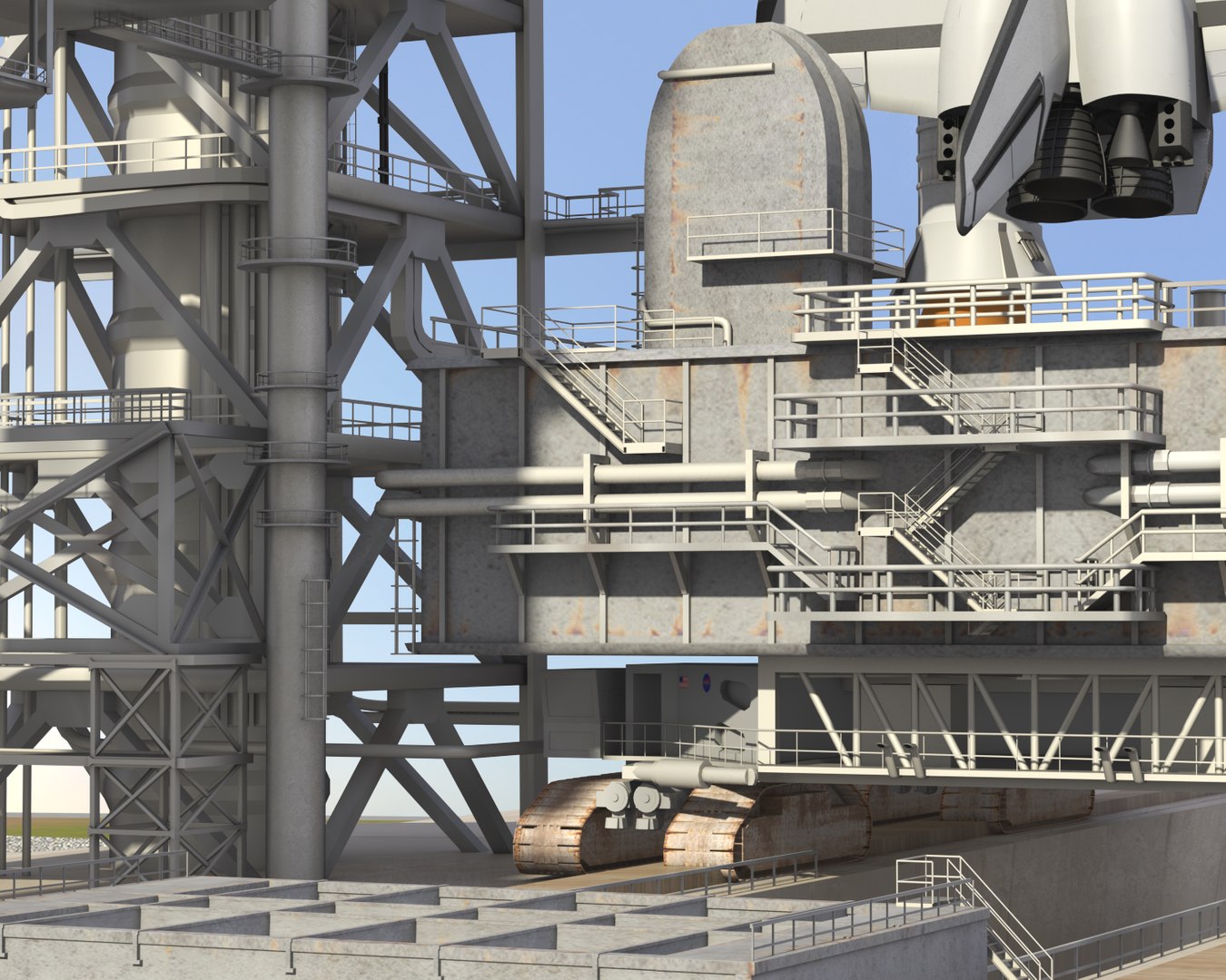 Launch Complex 39a 3d Max