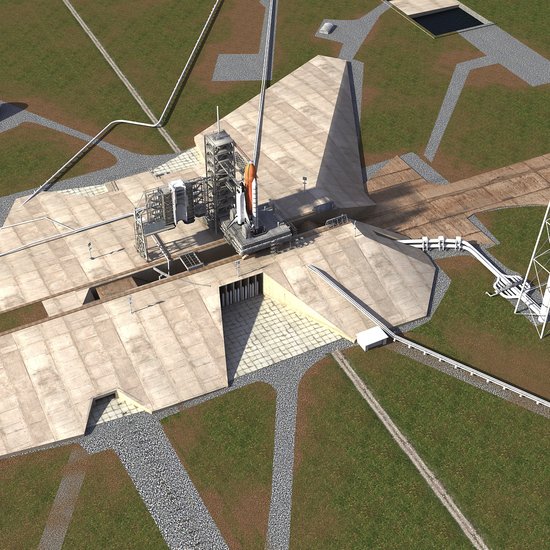launch complex 39a 3d max