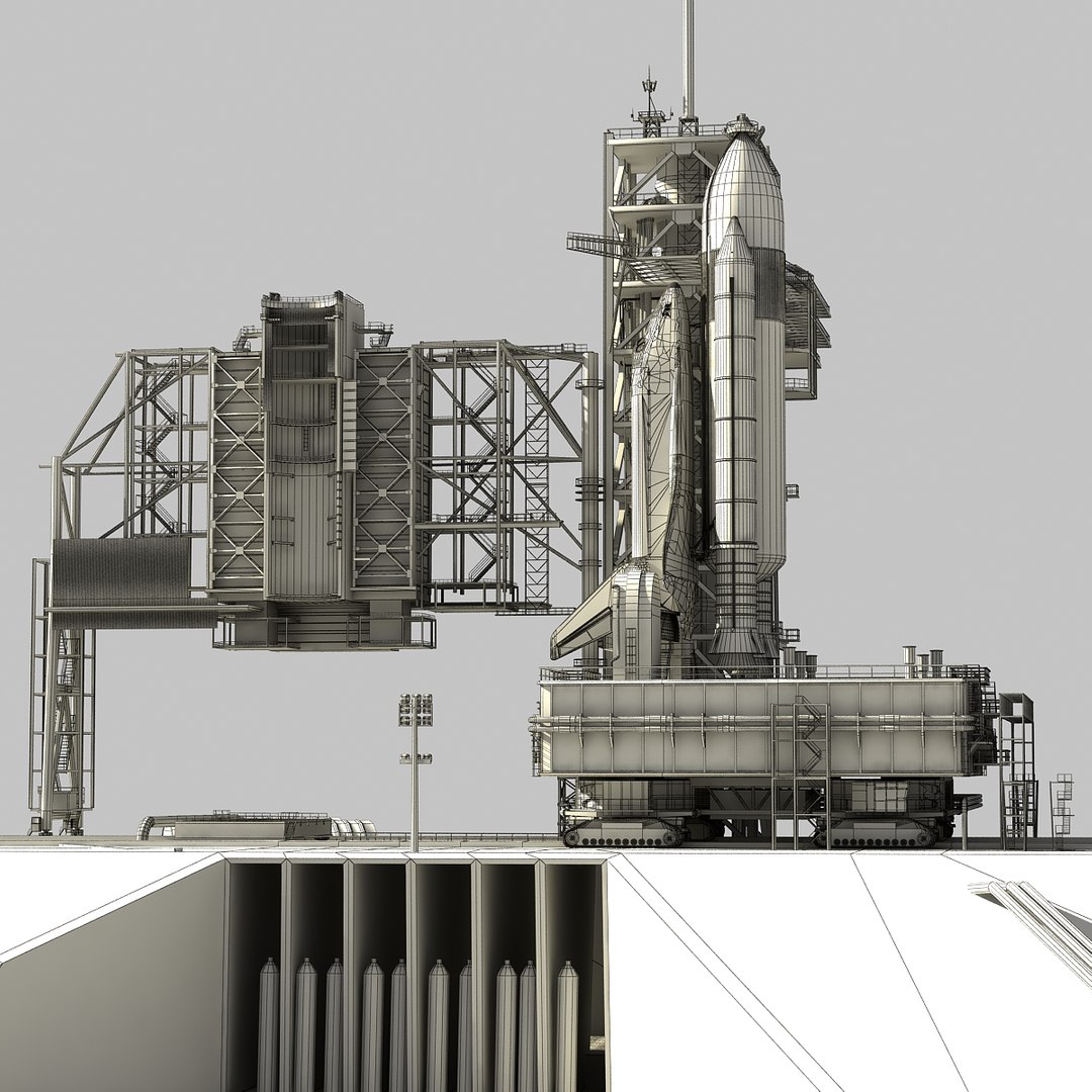 Launch Complex 39a 3d Max