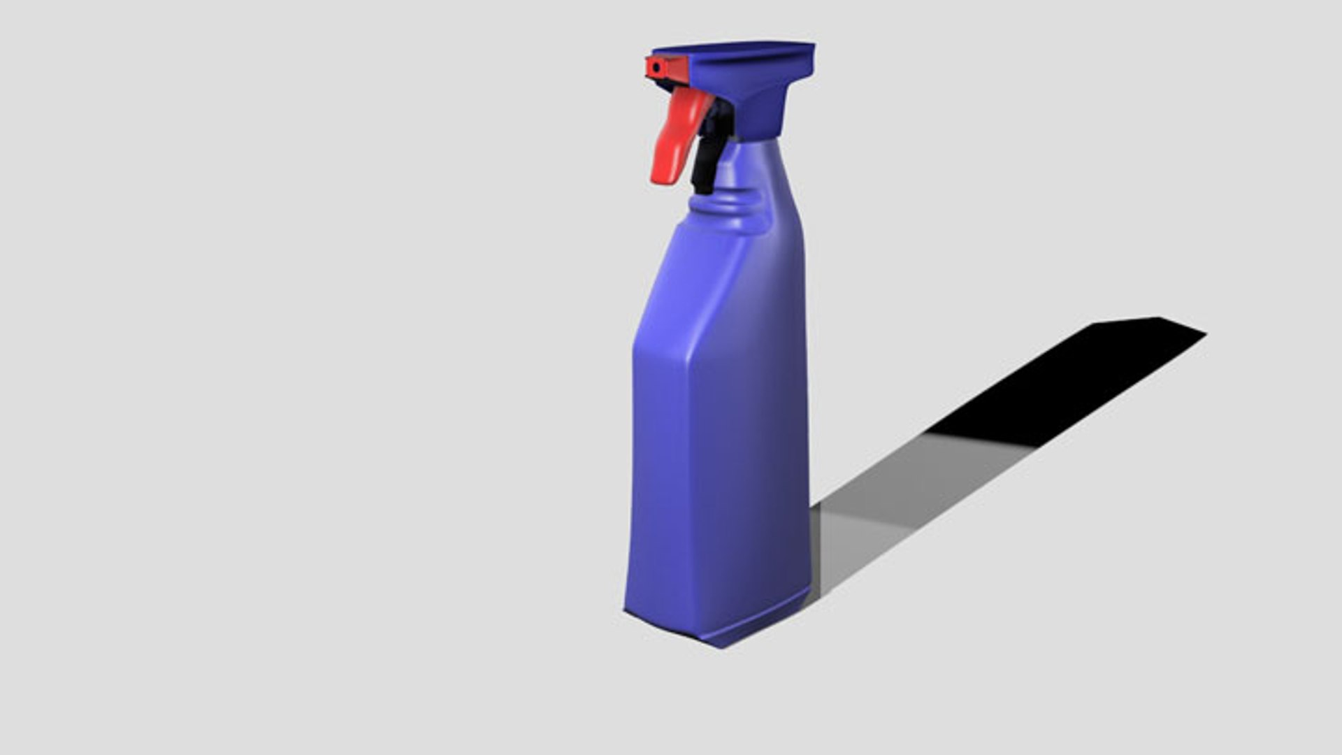 Free Spray Bottle 3d Model