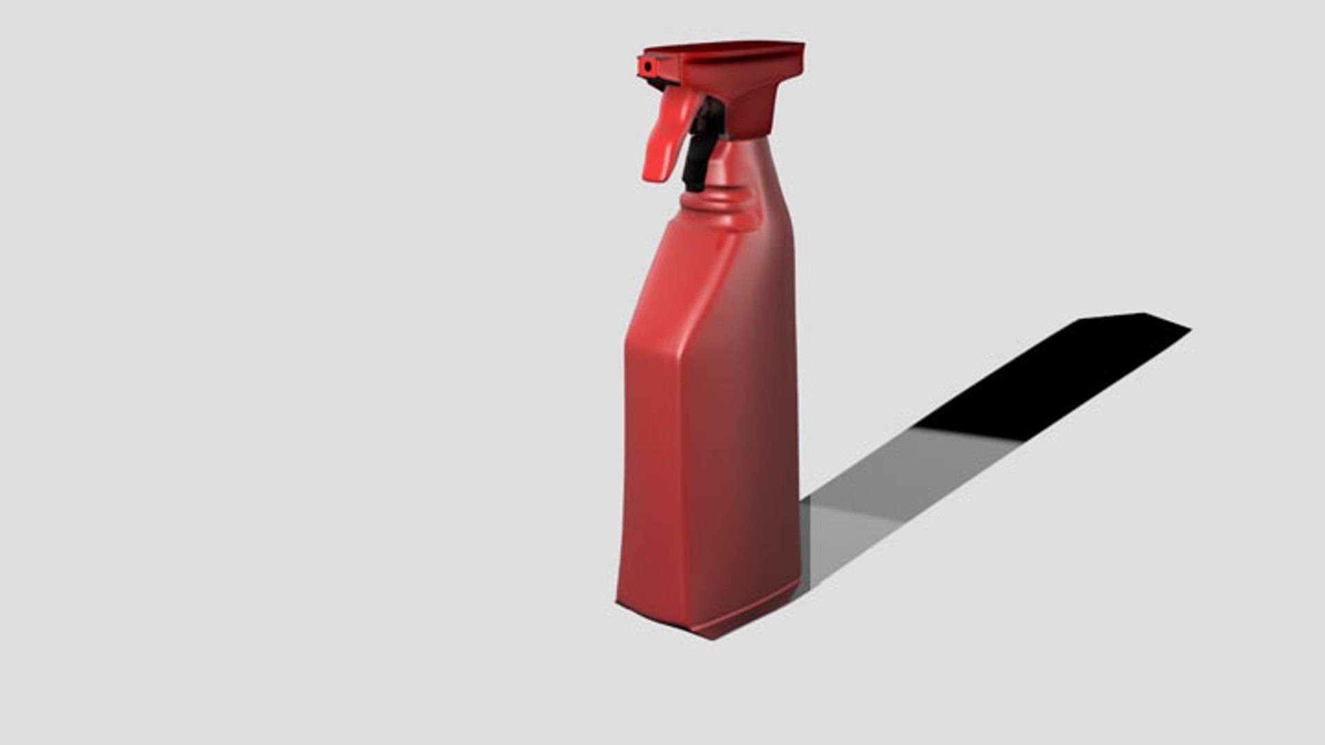 Free Spray Bottle 3d Model