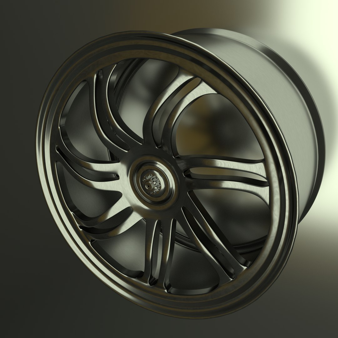 3d 3ds Pagani Huayra Wheel Rim