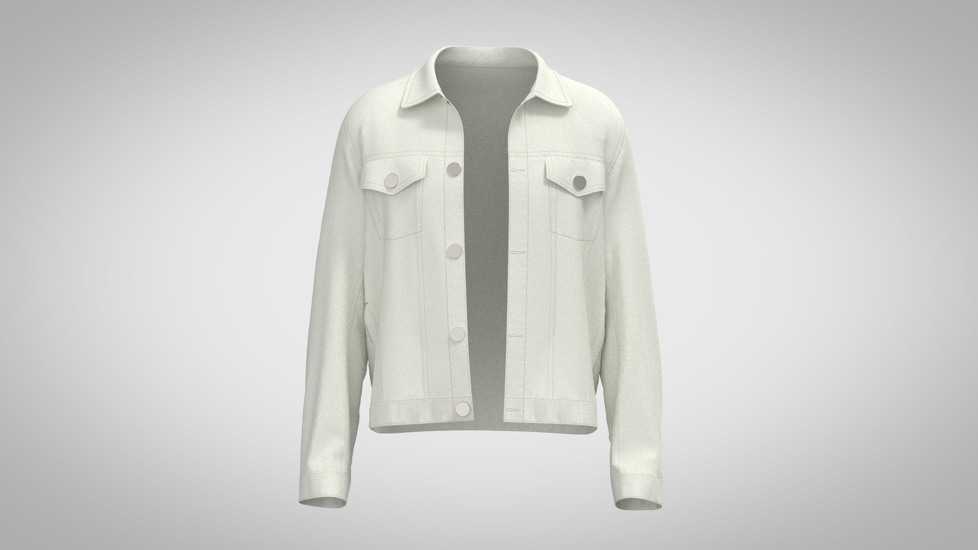 Jeans Jacket 3D Model - TurboSquid 1890961