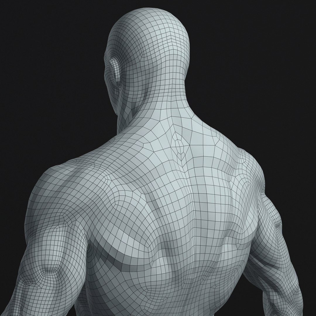 superhero man super hero 3d model