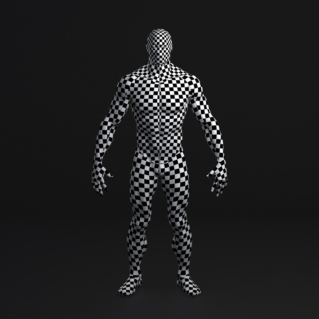 superhero man super hero 3d model
