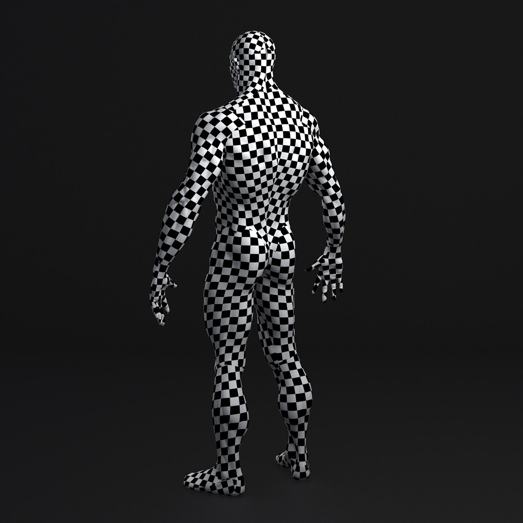 superhero man super hero 3d model