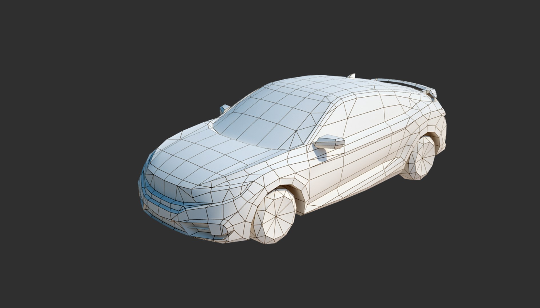 3d Model Modern Car