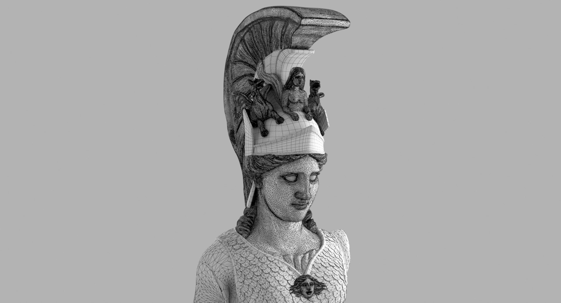 Max Athena Statue Vienna