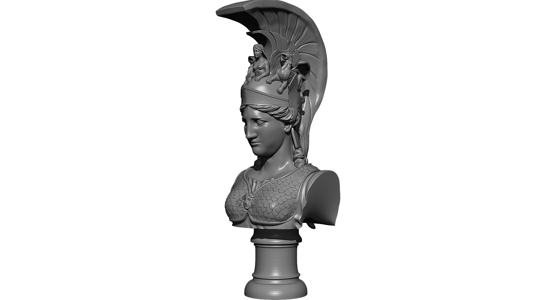 Max Athena Statue Vienna