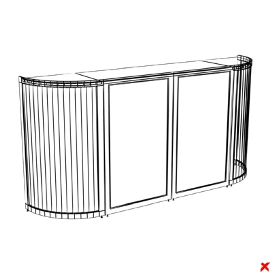 3d counter reception