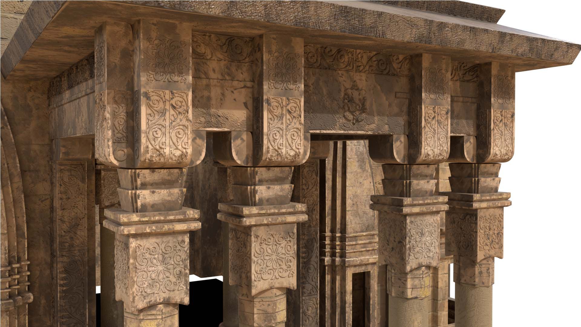 Temple 3D Model - TurboSquid 2111008