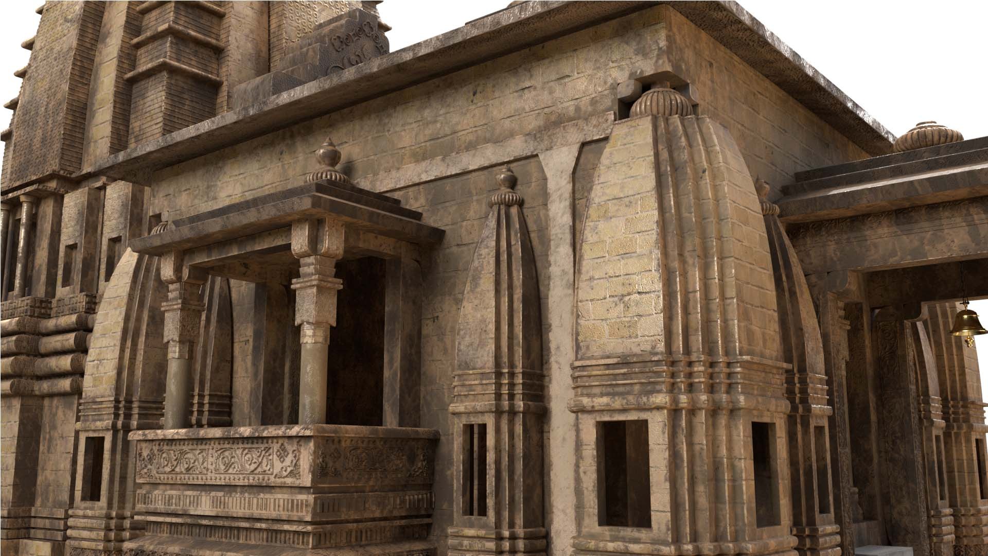 Temple 3D Model - TurboSquid 2111008