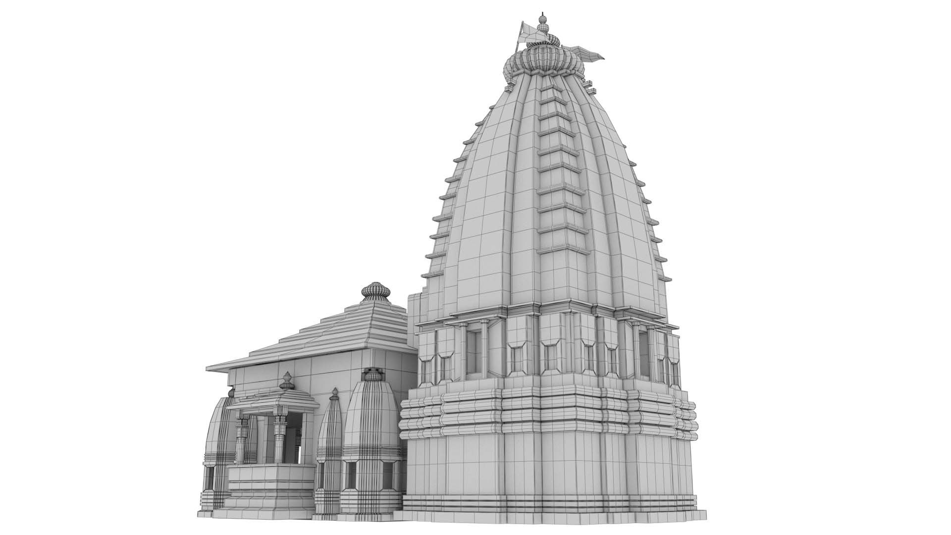 Temple 3D Model - TurboSquid 2111008
