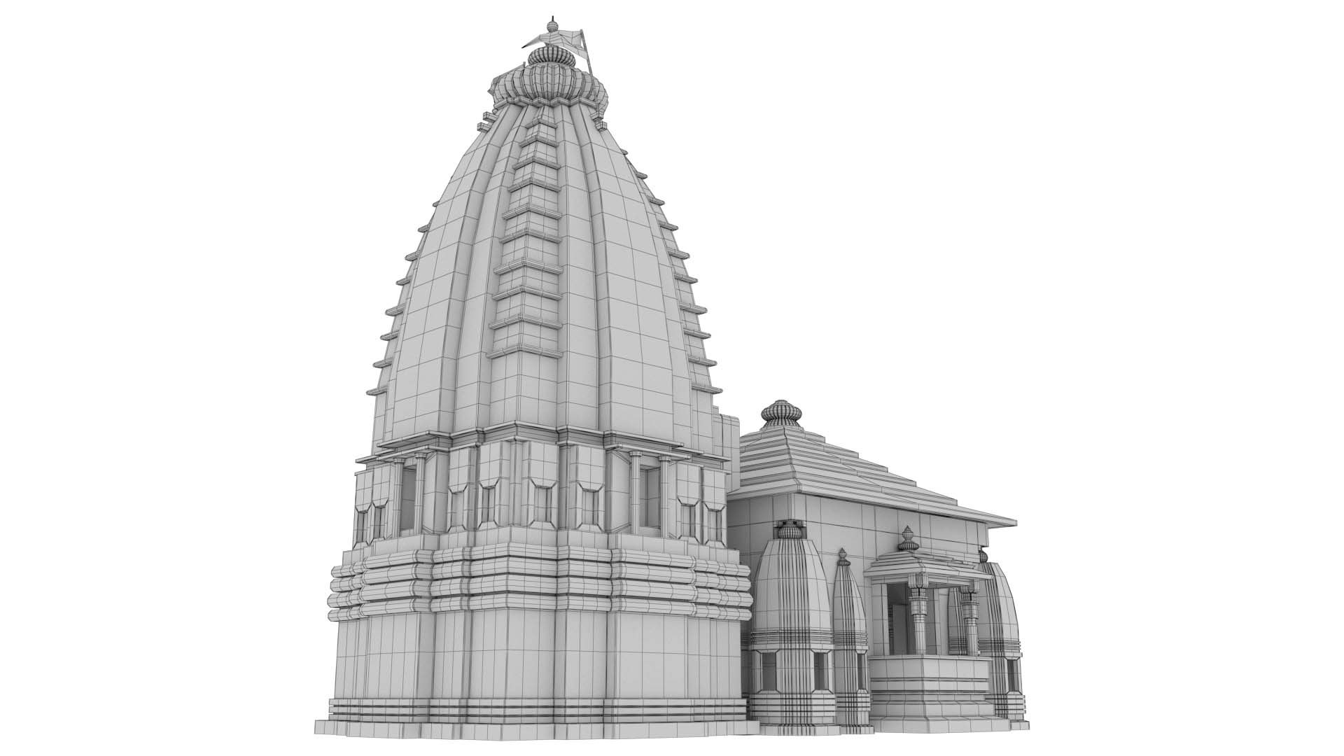 Temple 3D Model - TurboSquid 2111008