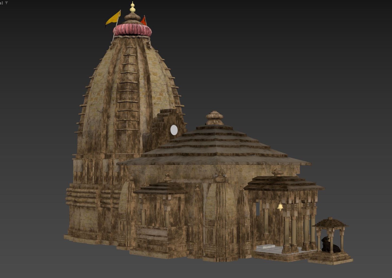 Temple 3D model - TurboSquid 2111008