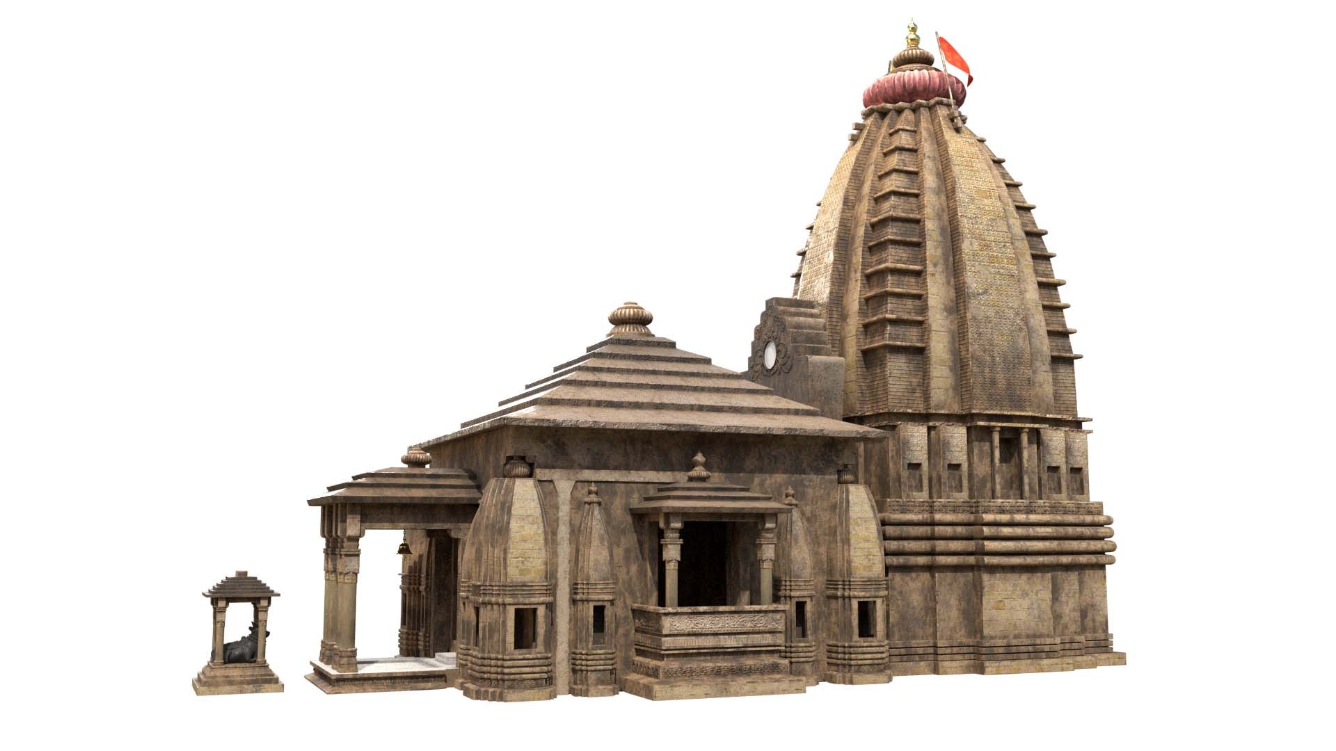 Temple 3D Model - TurboSquid 2111008