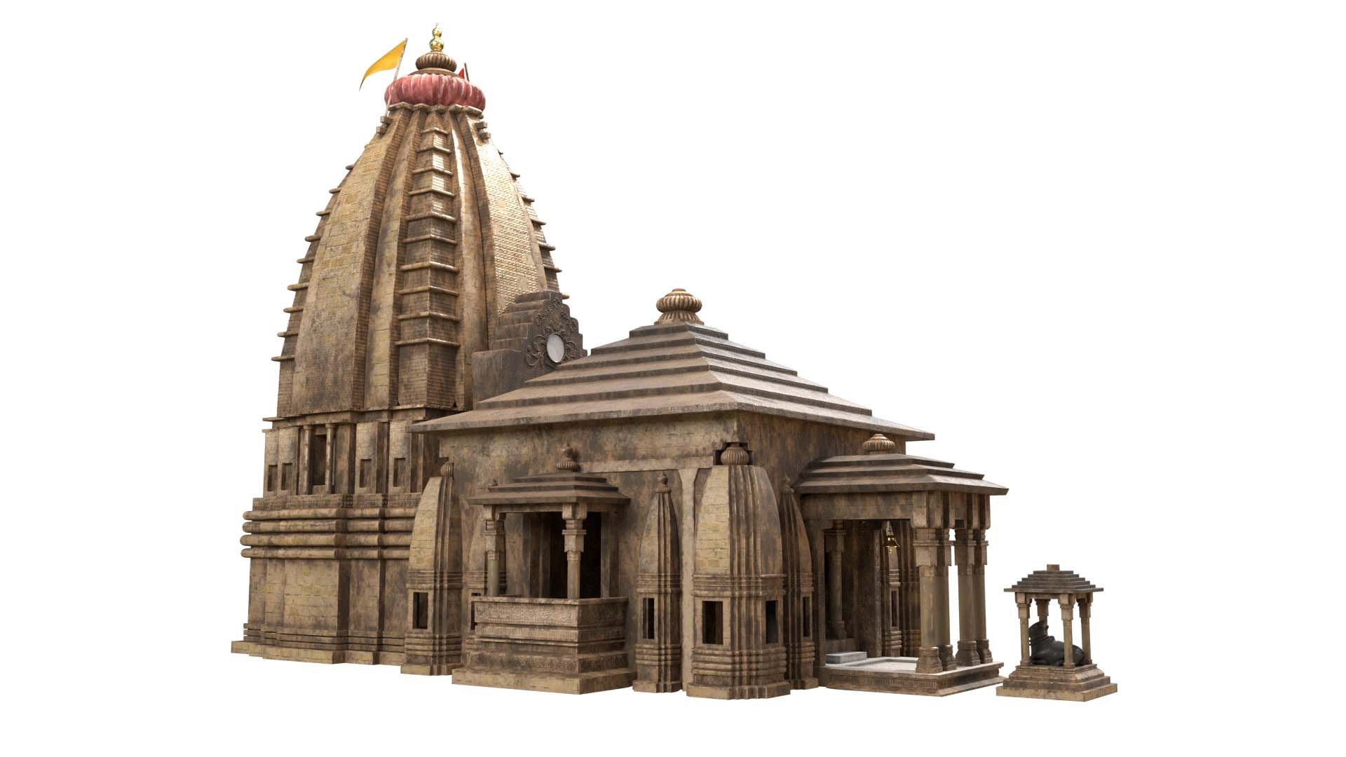 Temple 3D Model - TurboSquid 2111008