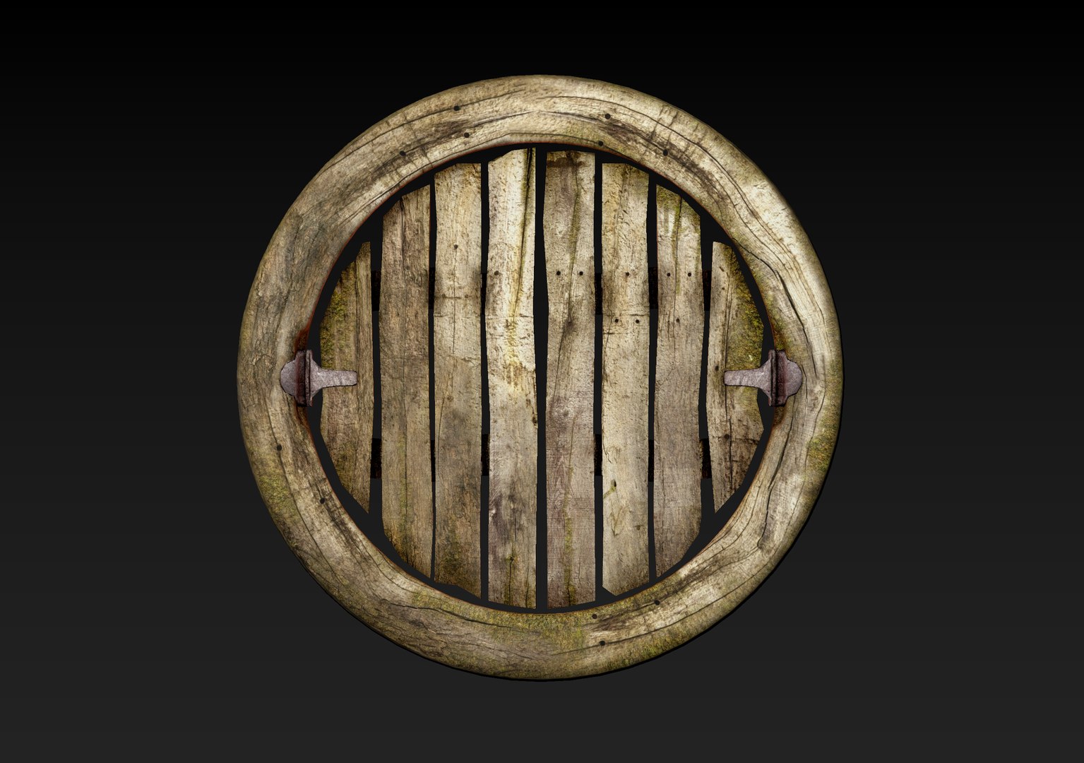 3D Round Window Low-poly - TurboSquid 1878850