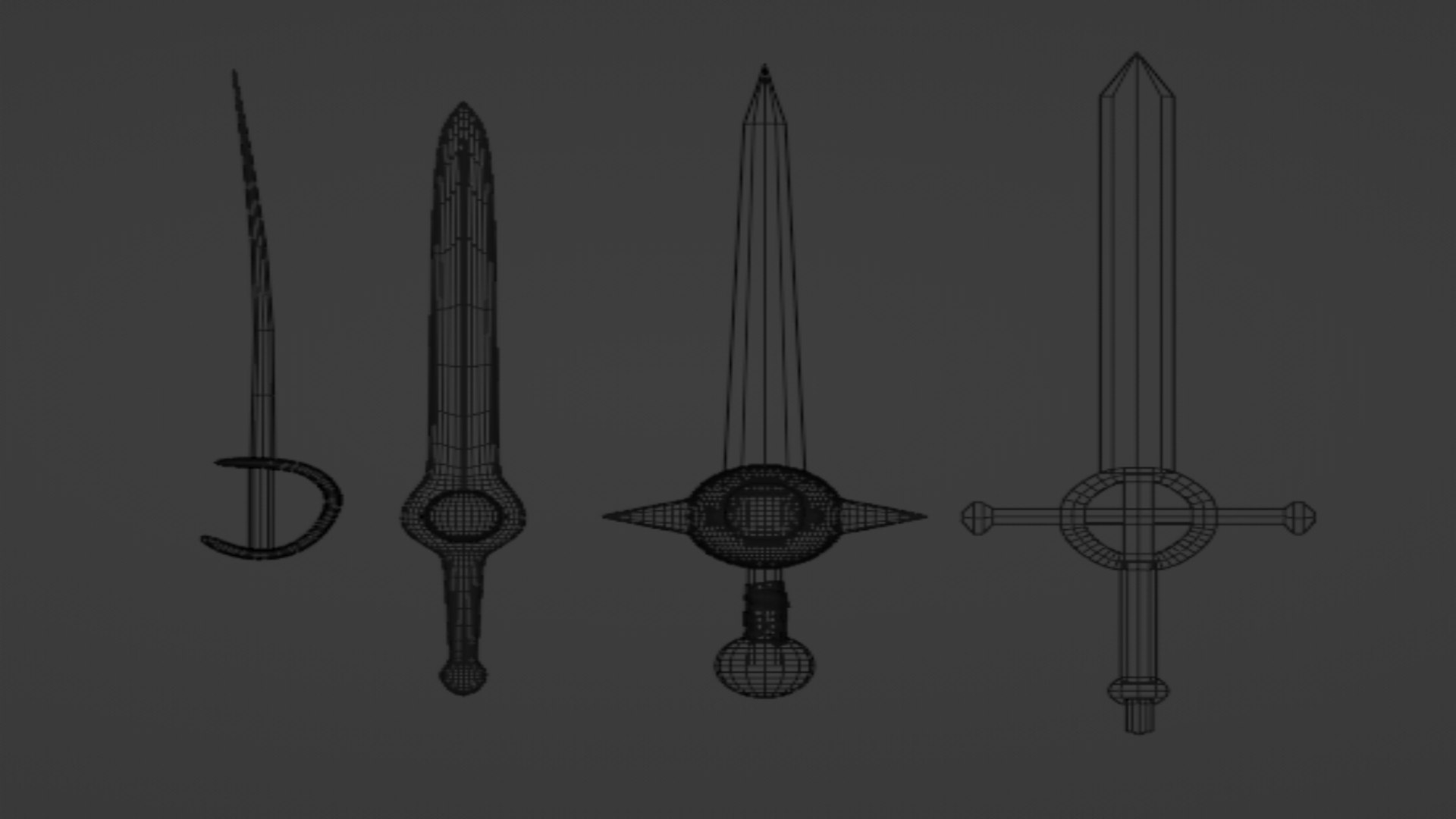 3D Adventure Time Swords Model - TurboSquid 2343575