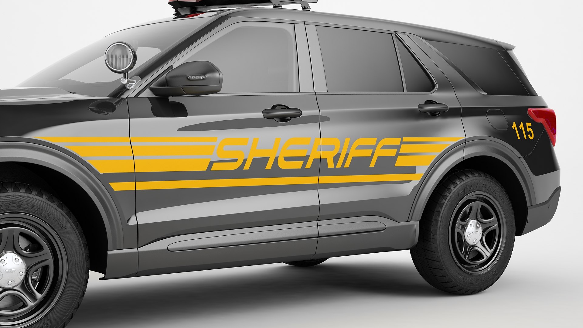 Ford Explorer 2020 Police 06 3D - TurboSquid 1729293