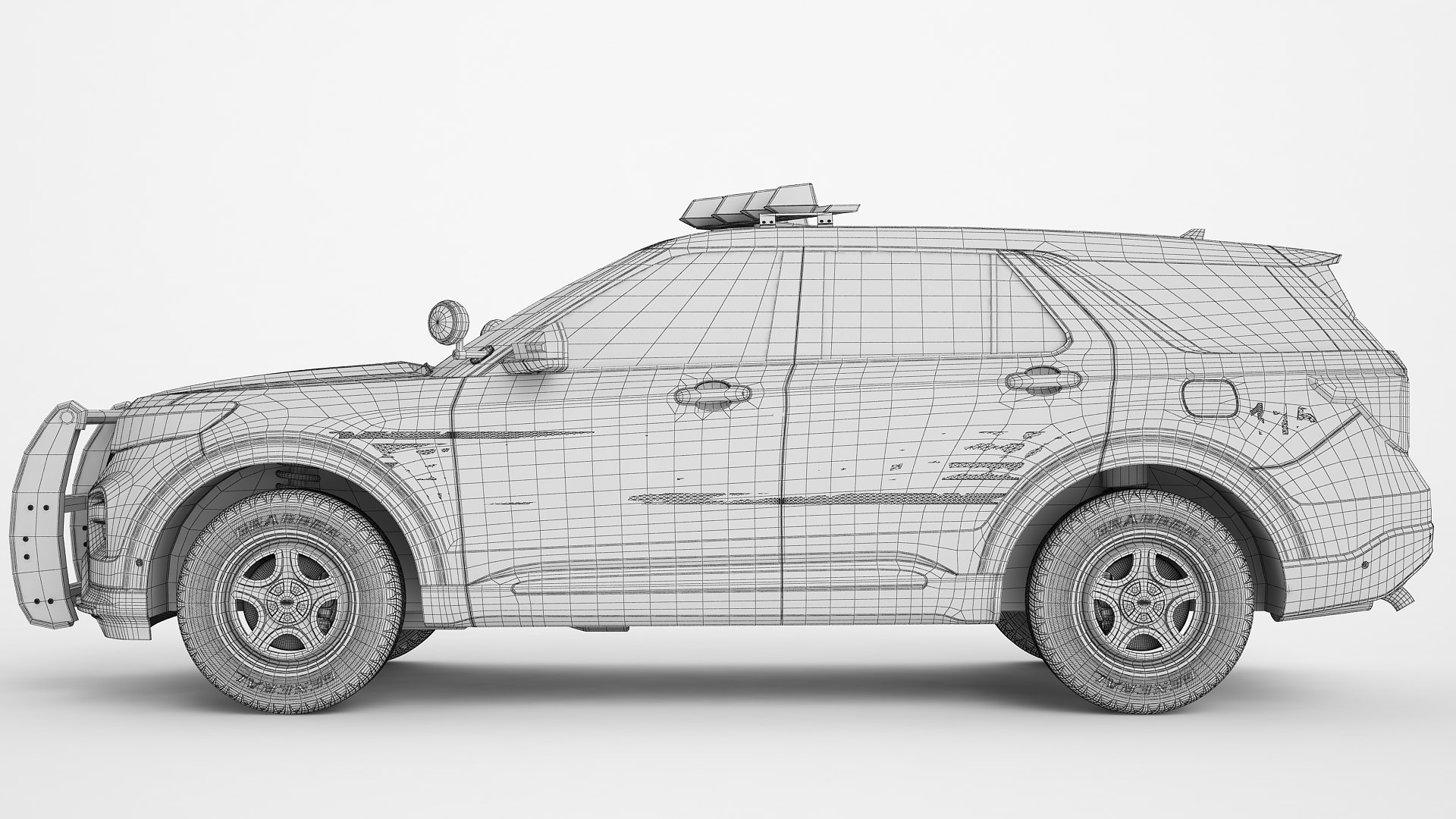 Ford Explorer 2020 Police 06 3D - TurboSquid 1729293