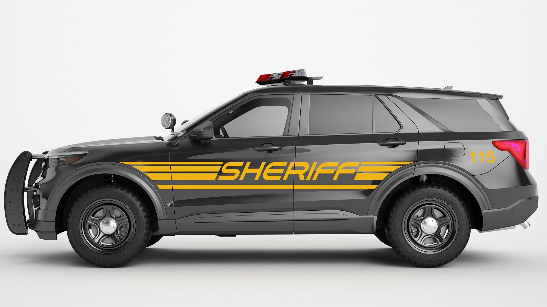 Ford Explorer 2020 Police 06 3D - TurboSquid 1729293