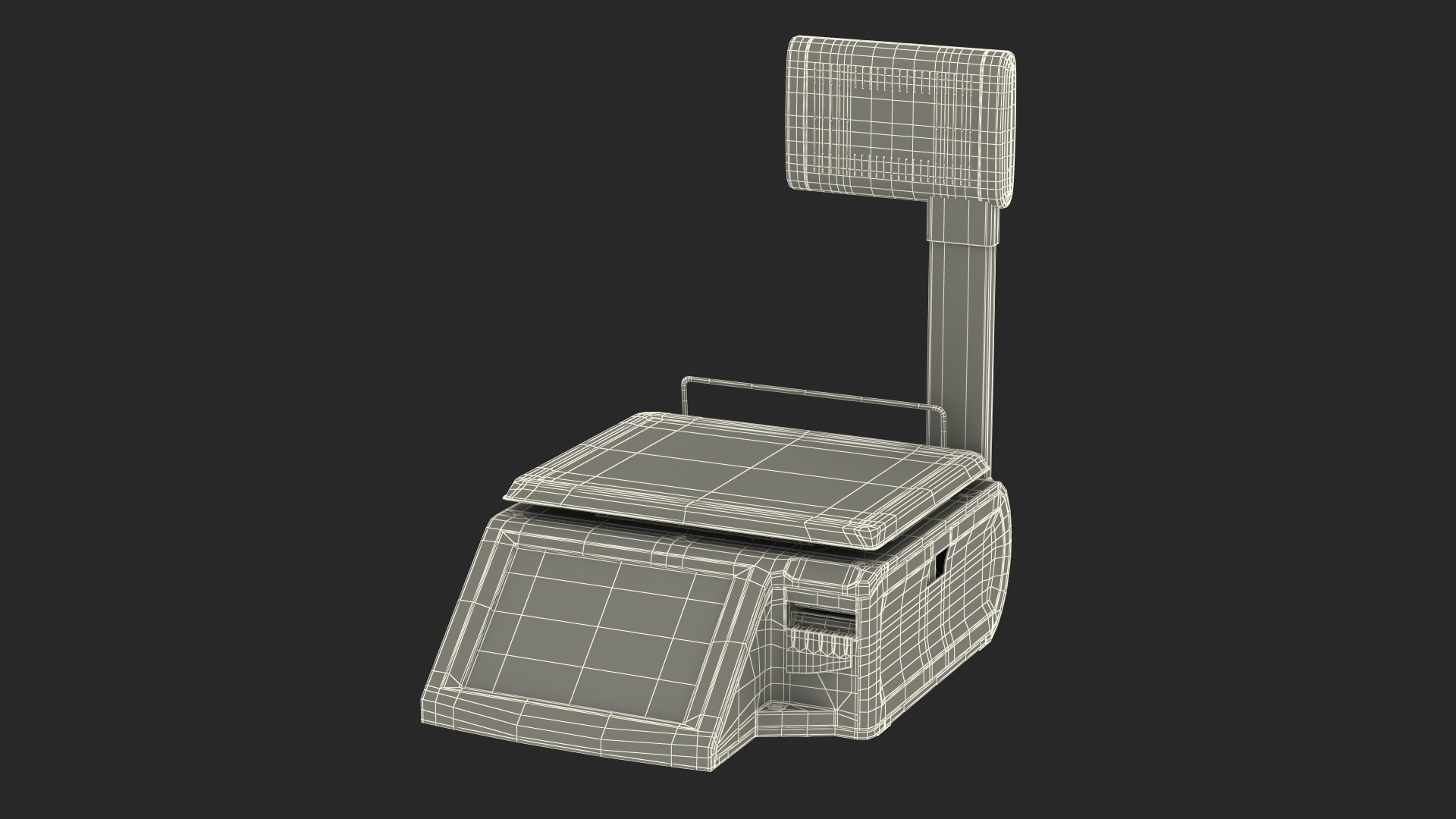 Self Service Counter Scales 3D - TurboSquid 1889166