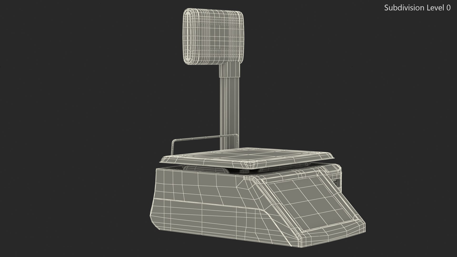 Self Service Counter Scales 3D - TurboSquid 1889166