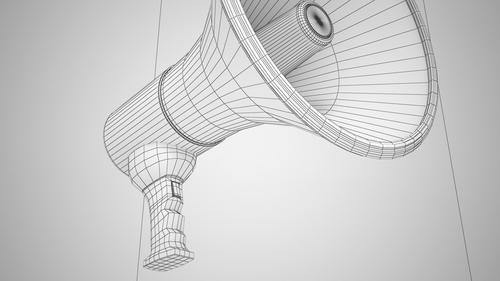 Megaphone 3D model - TurboSquid 1896498