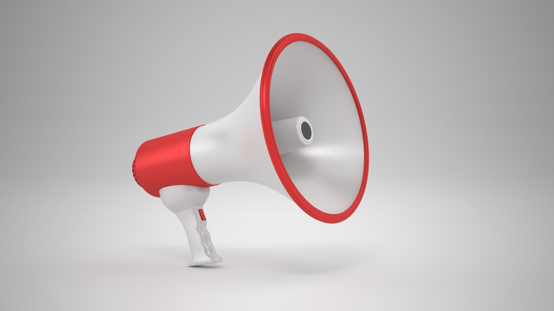 Megaphone 3D model - TurboSquid 1896498