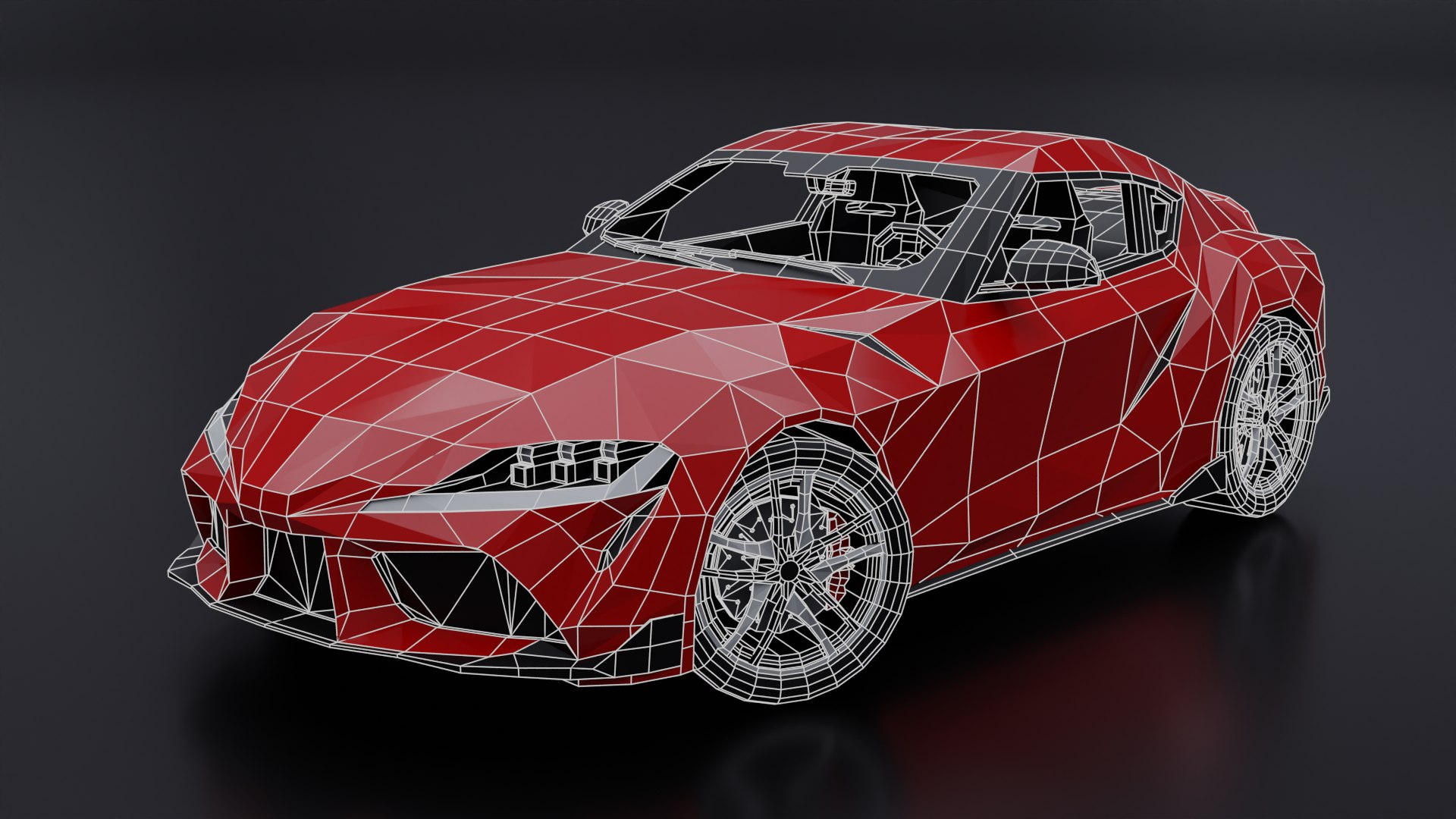 3D Toyota Supra 2019 Model - TurboSquid 2341787