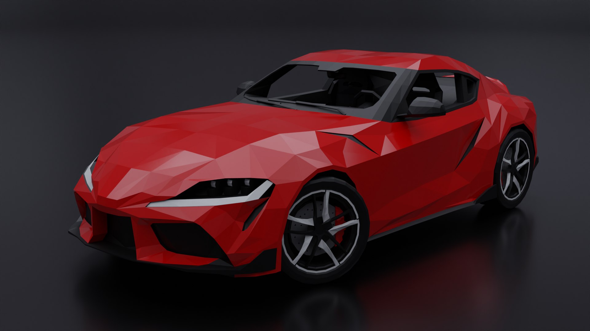 3D Toyota Supra 2019 Model - TurboSquid 2341787