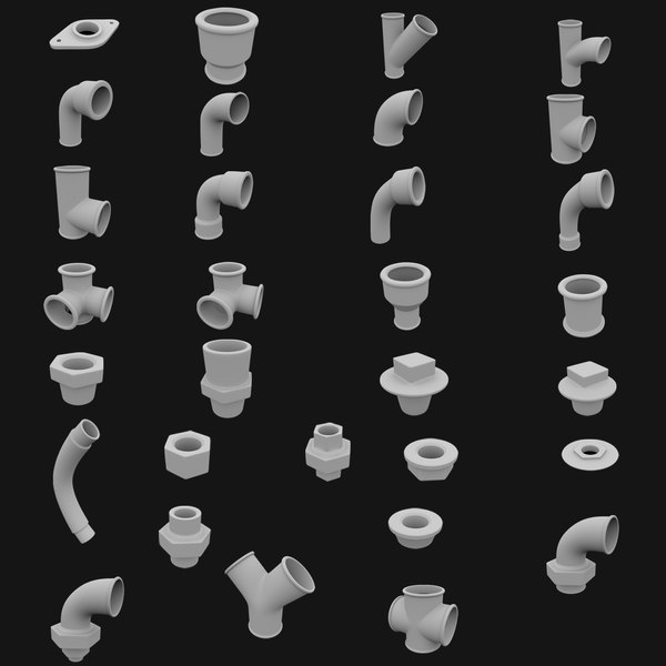 Plumbing Pipe 3D Models for Download | TurboSquid