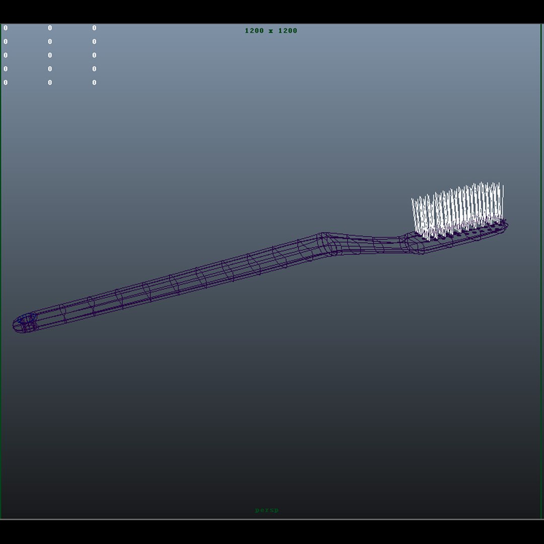Toothbrush Tooth Brush 3d Model