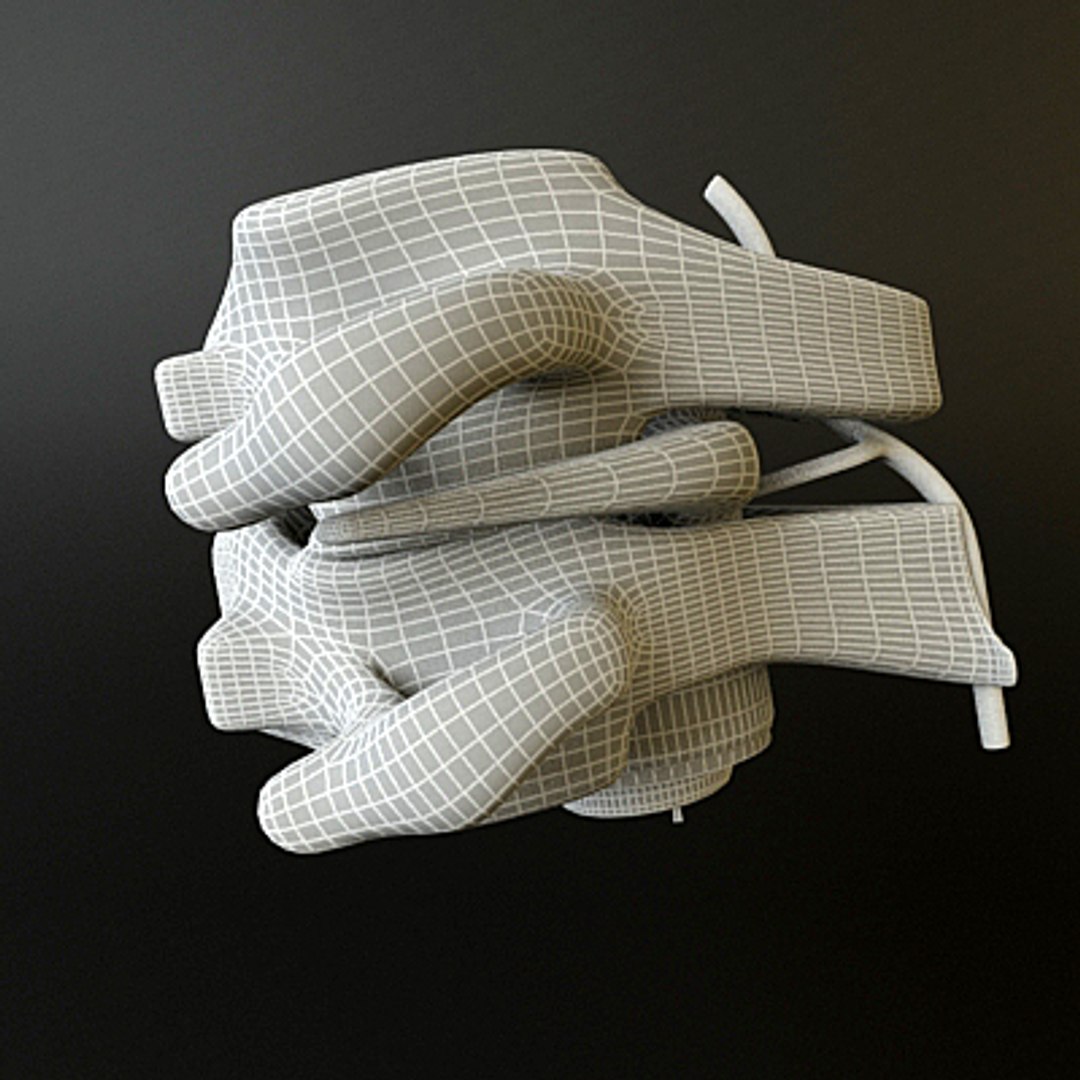 3ds max c1 c2 vertebrae
