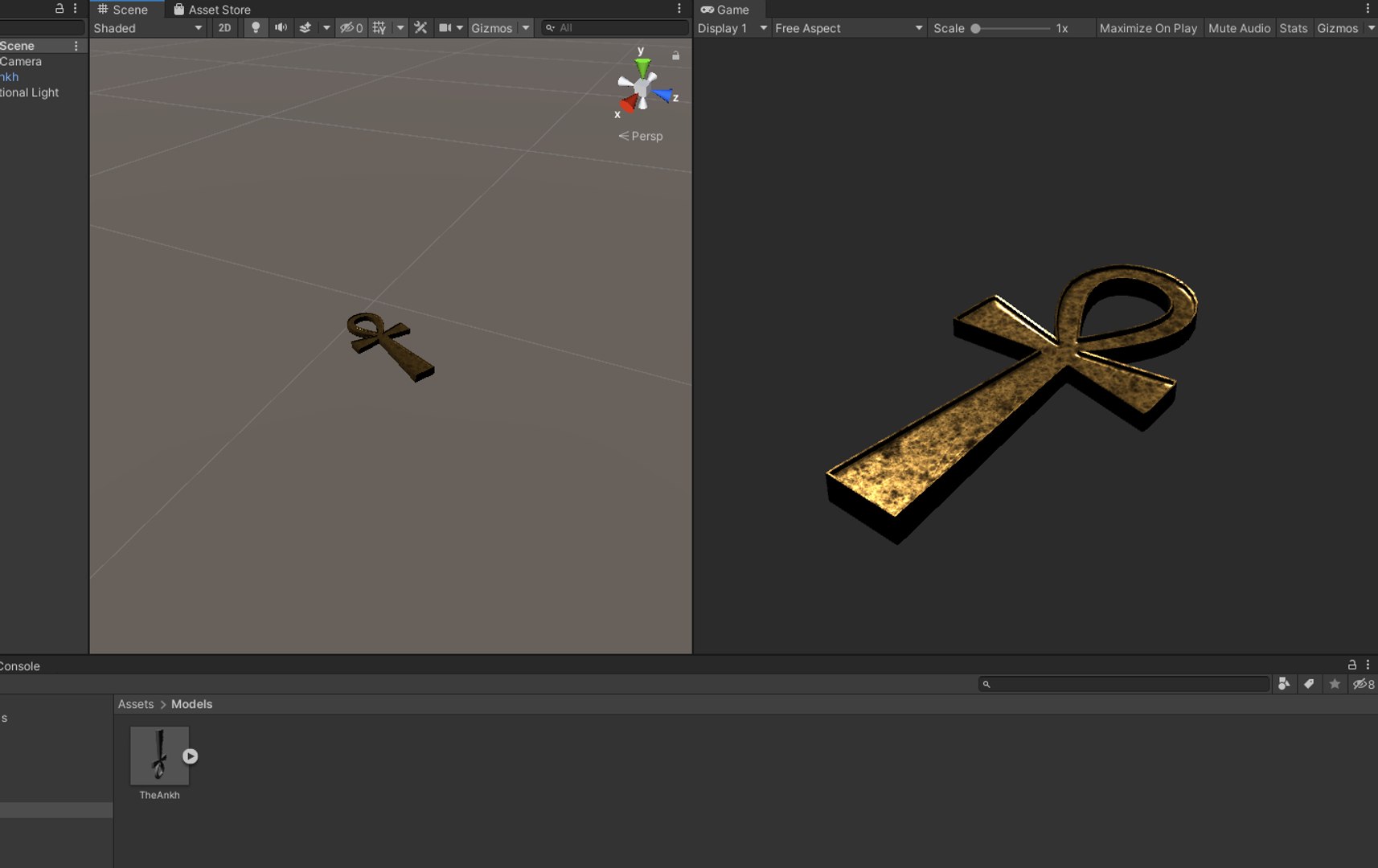 Ankh 3D Model - TurboSquid 1743512