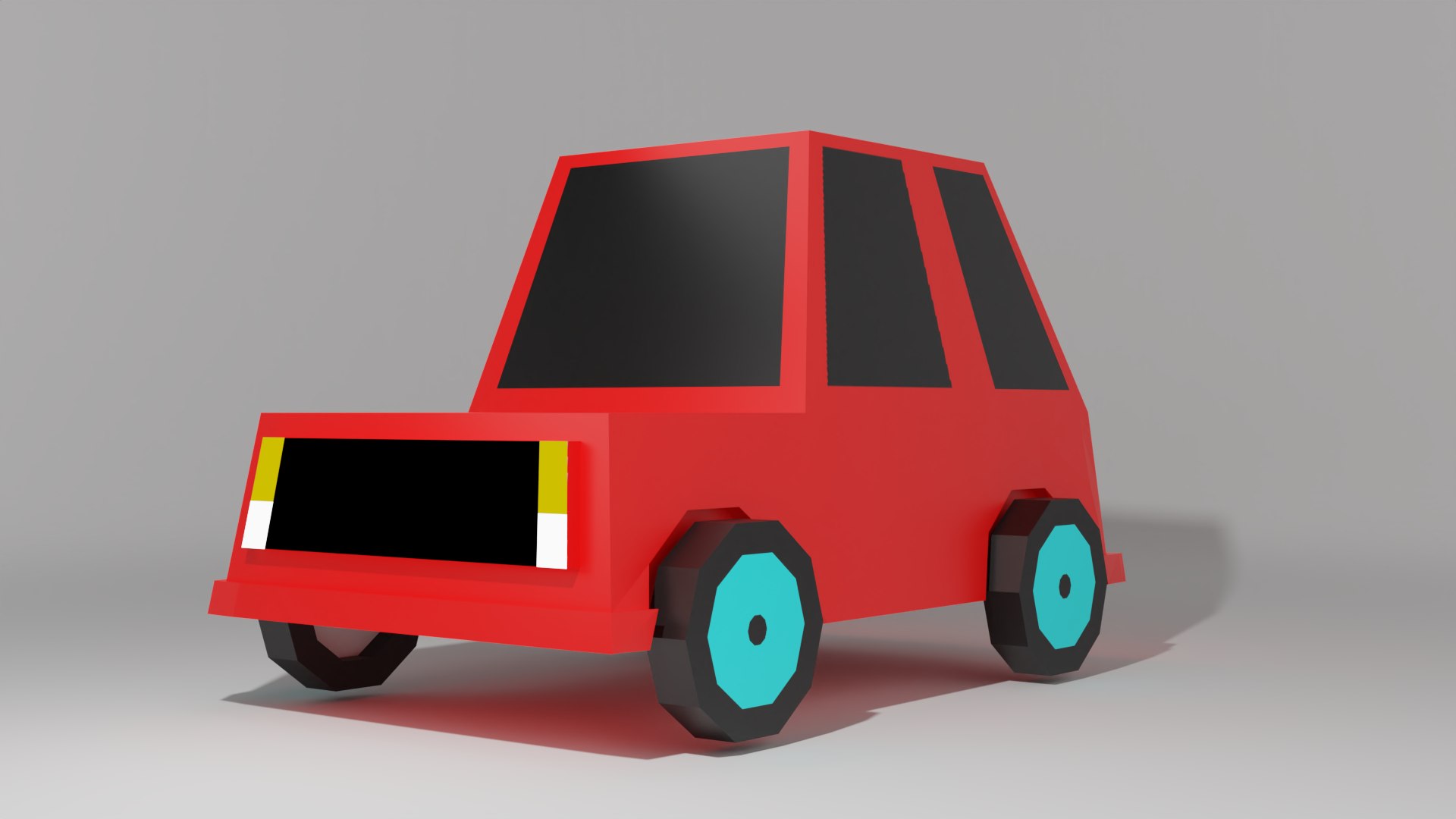Free 3D Low Poly Car Model - TurboSquid 1933572