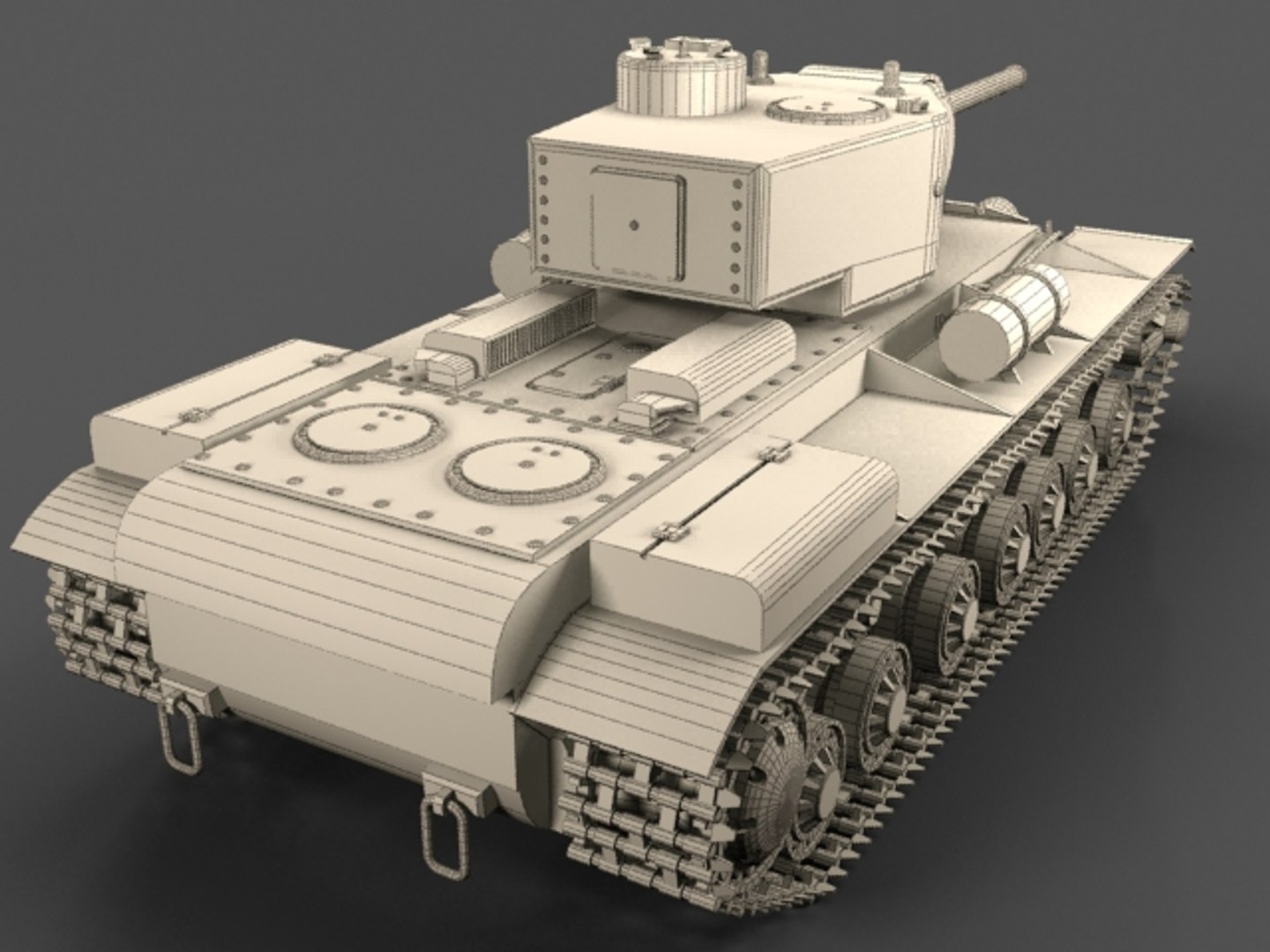 Kv 220 Klementi 3d Max