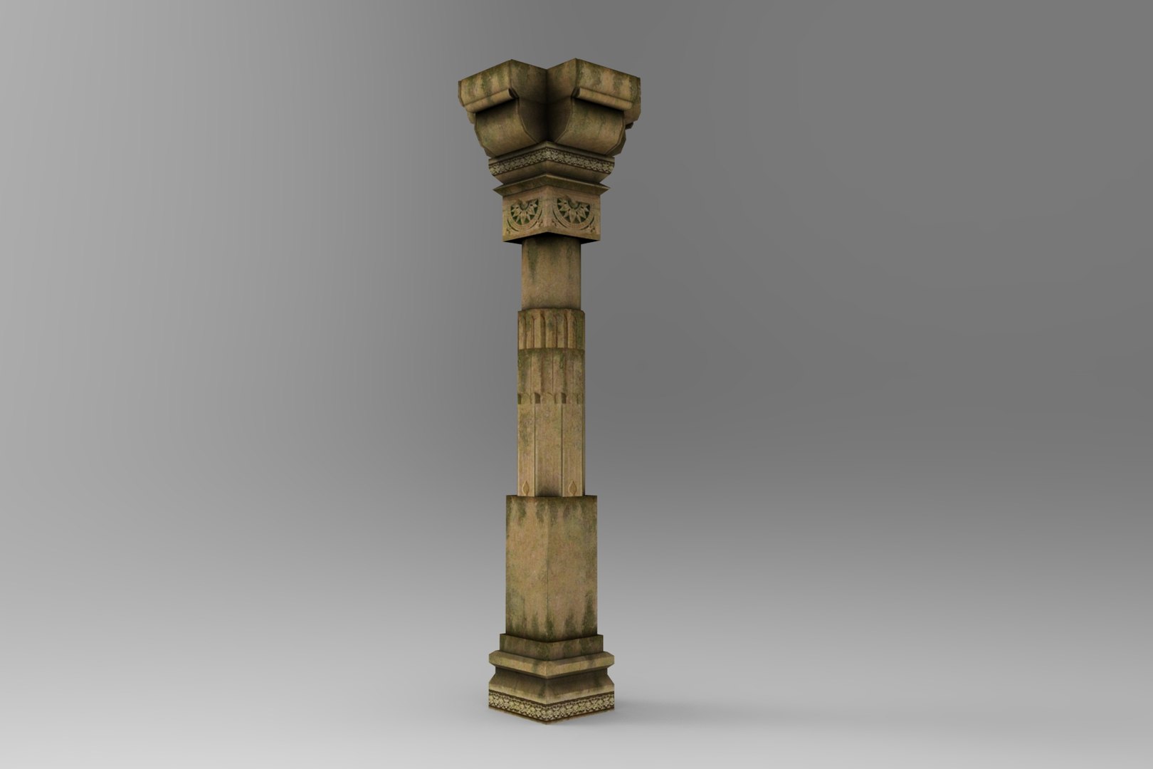 Pillar Stone 3D - TurboSquid 1201361