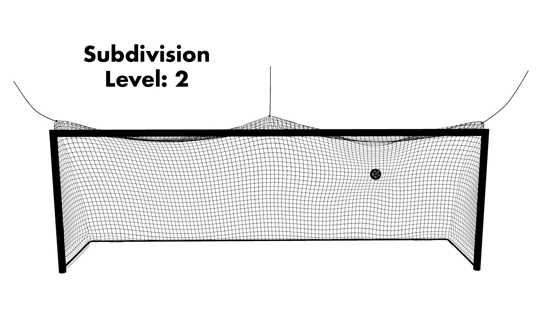 Soccer Net Goal Animation 3D Model - TurboSquid 1471232