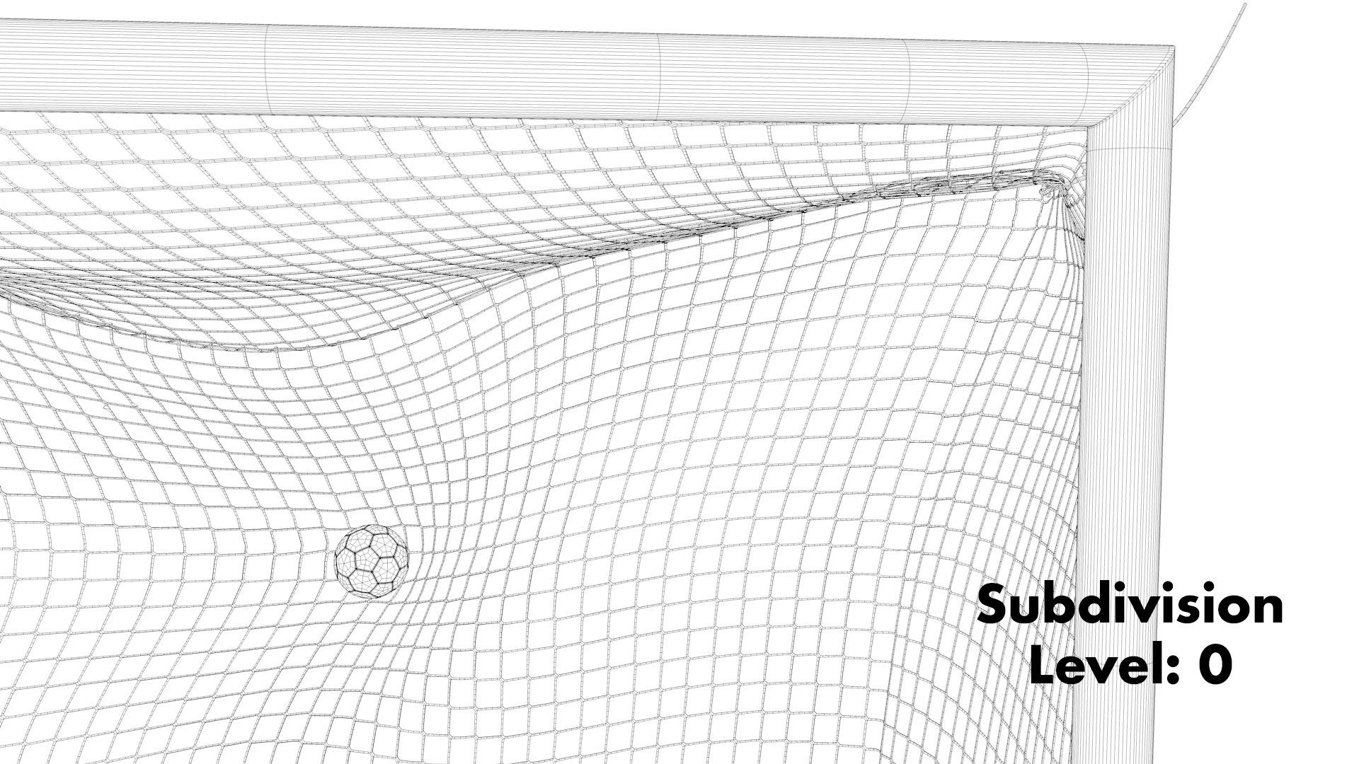Soccer Net Goal Animation 3D Model - TurboSquid 1471232