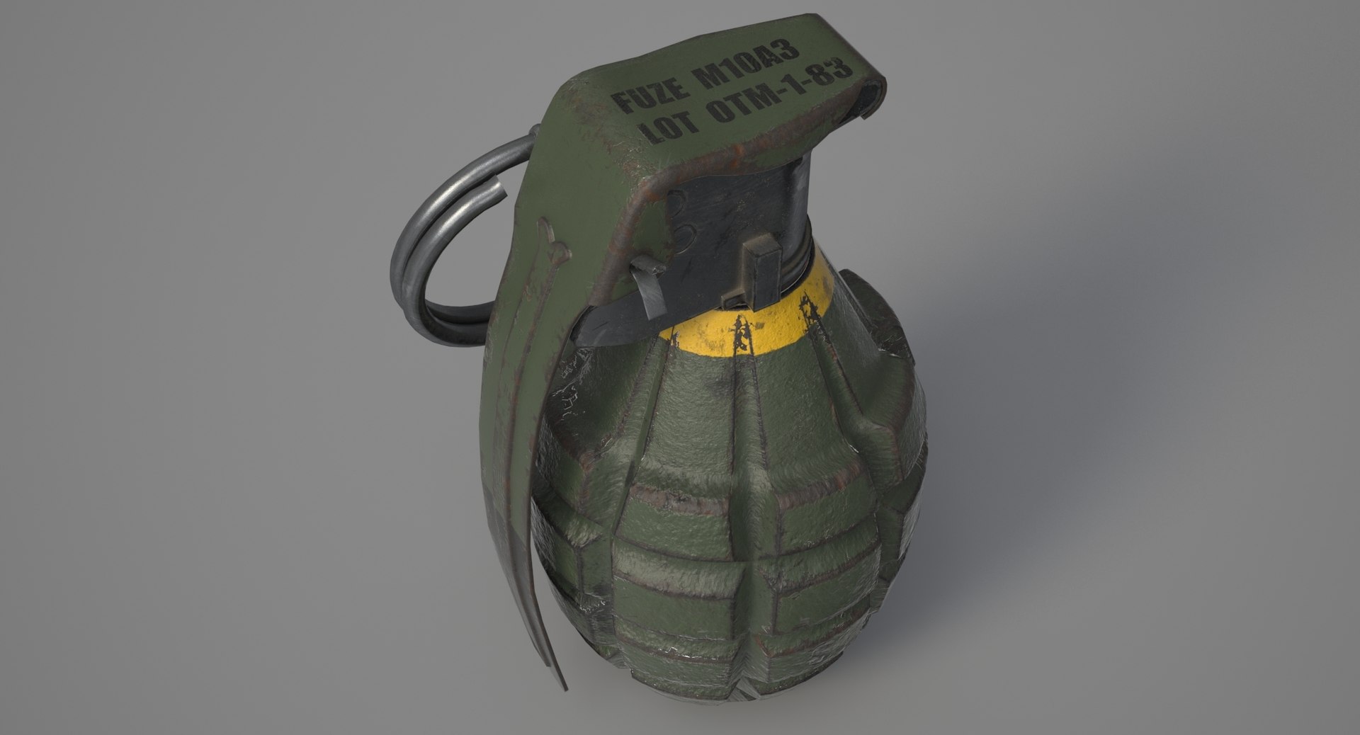 - mk2 grenade 3D model - TurboSquid 1293435