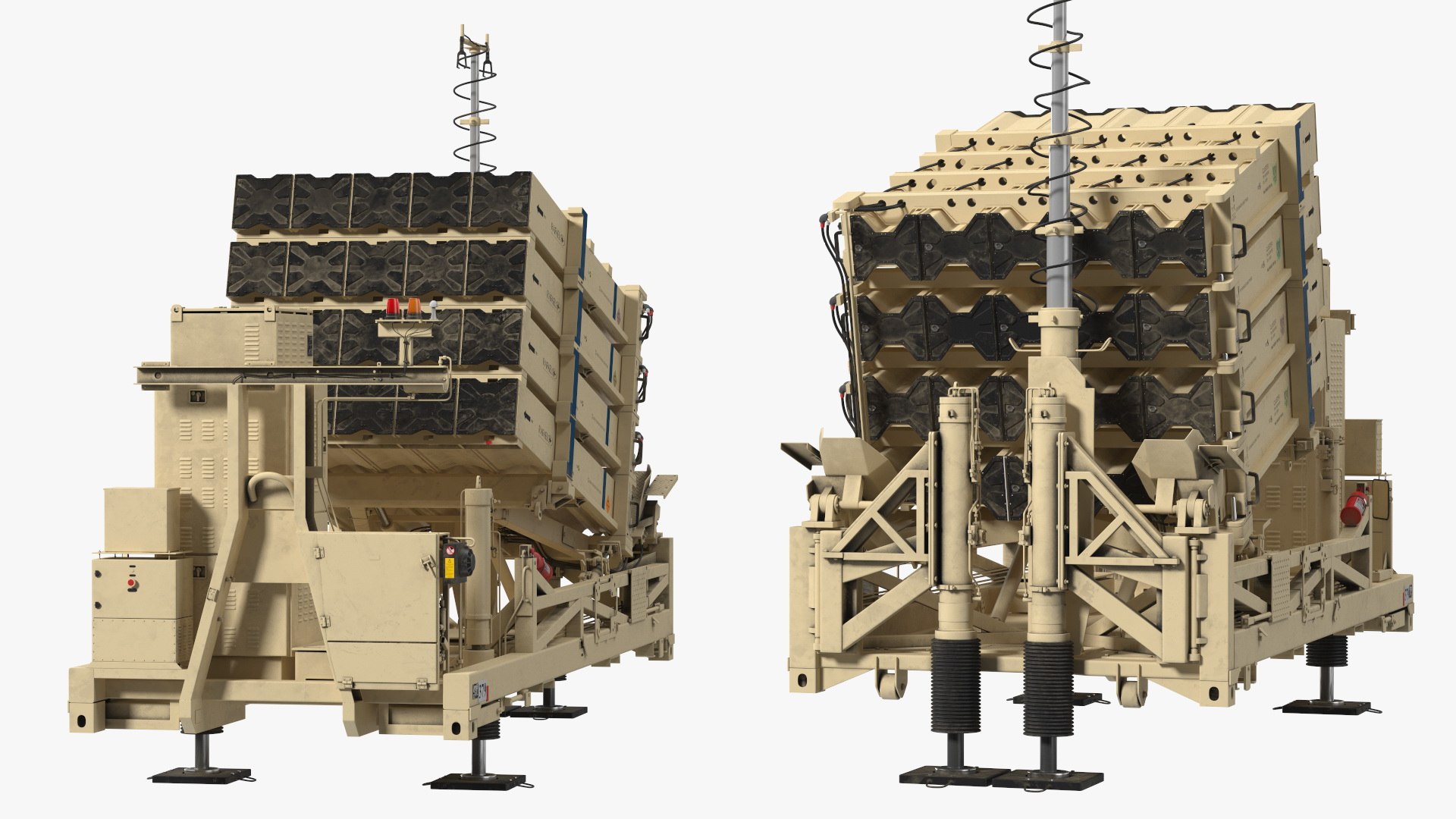Iron Dome Mobile Air Defense System Rigged 3D model - TurboSquid 1766970