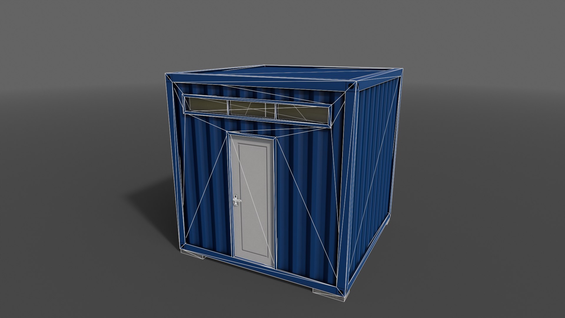 3D PBR Container House BA V2 - TurboSquid 2060019