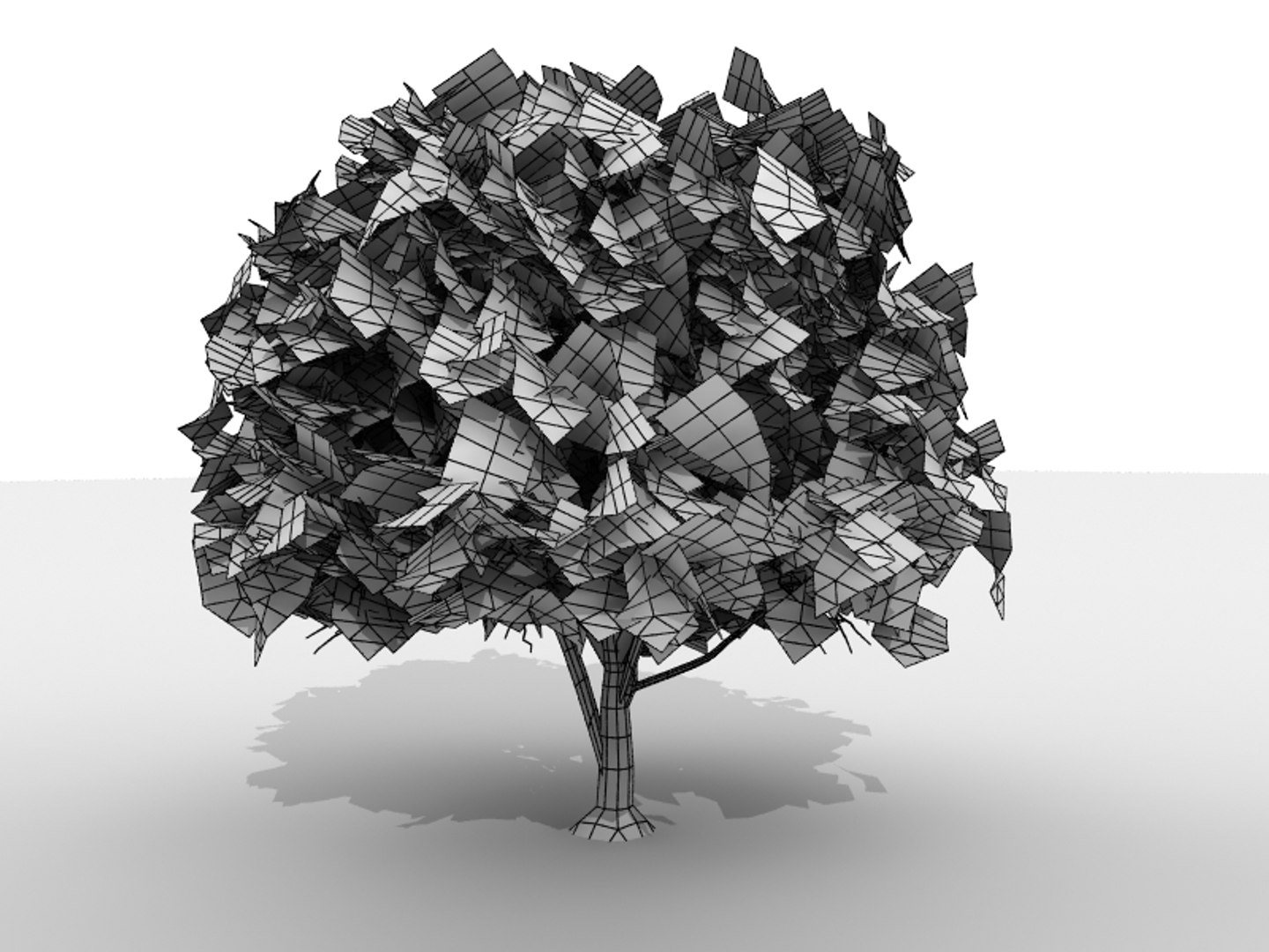 Photo Real Maple Tree 3d Model